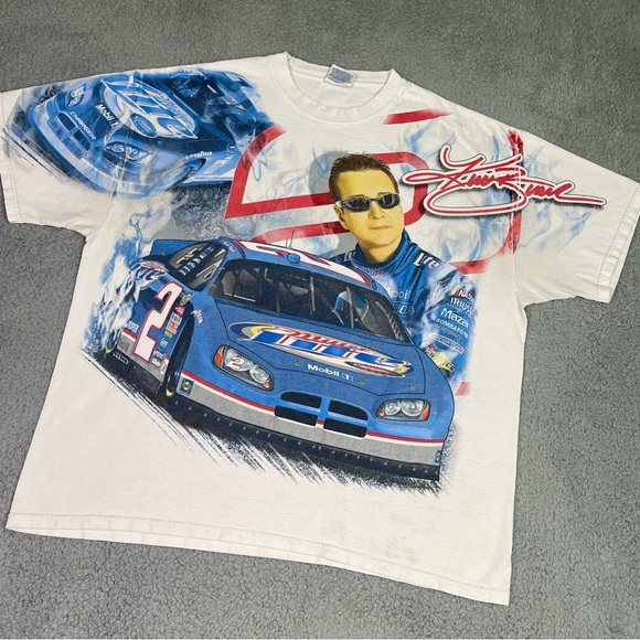 Nascar | Shirts | Vintage Aop Nascar Shirt | Poshmark